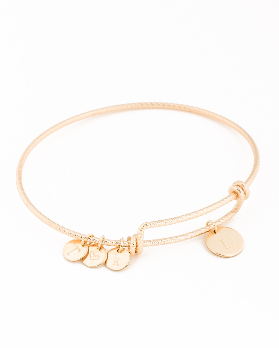 Custom Bangle Bracelet • Personalized Bangle
