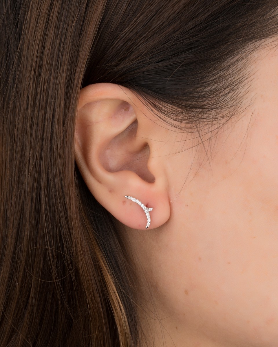 Silver Stud Earrings