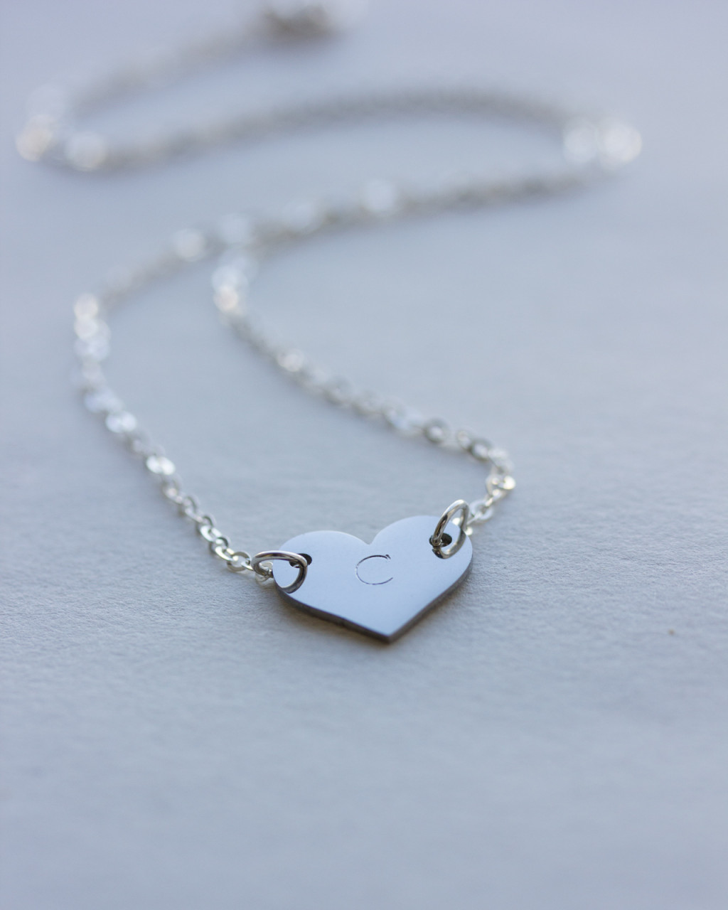 Heart Letter Necklace
