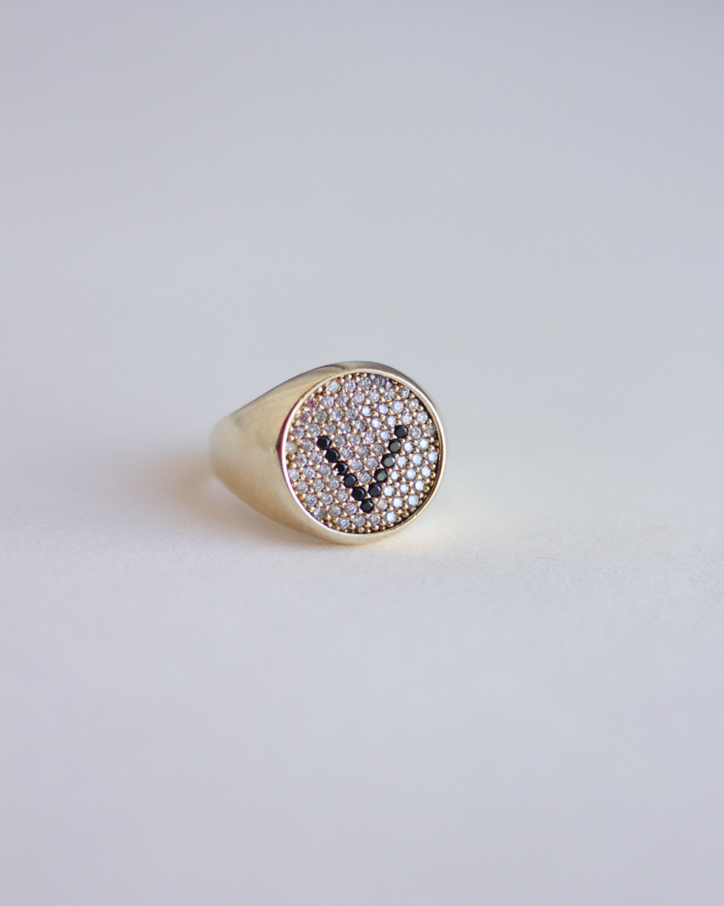 Initial Signet Ring