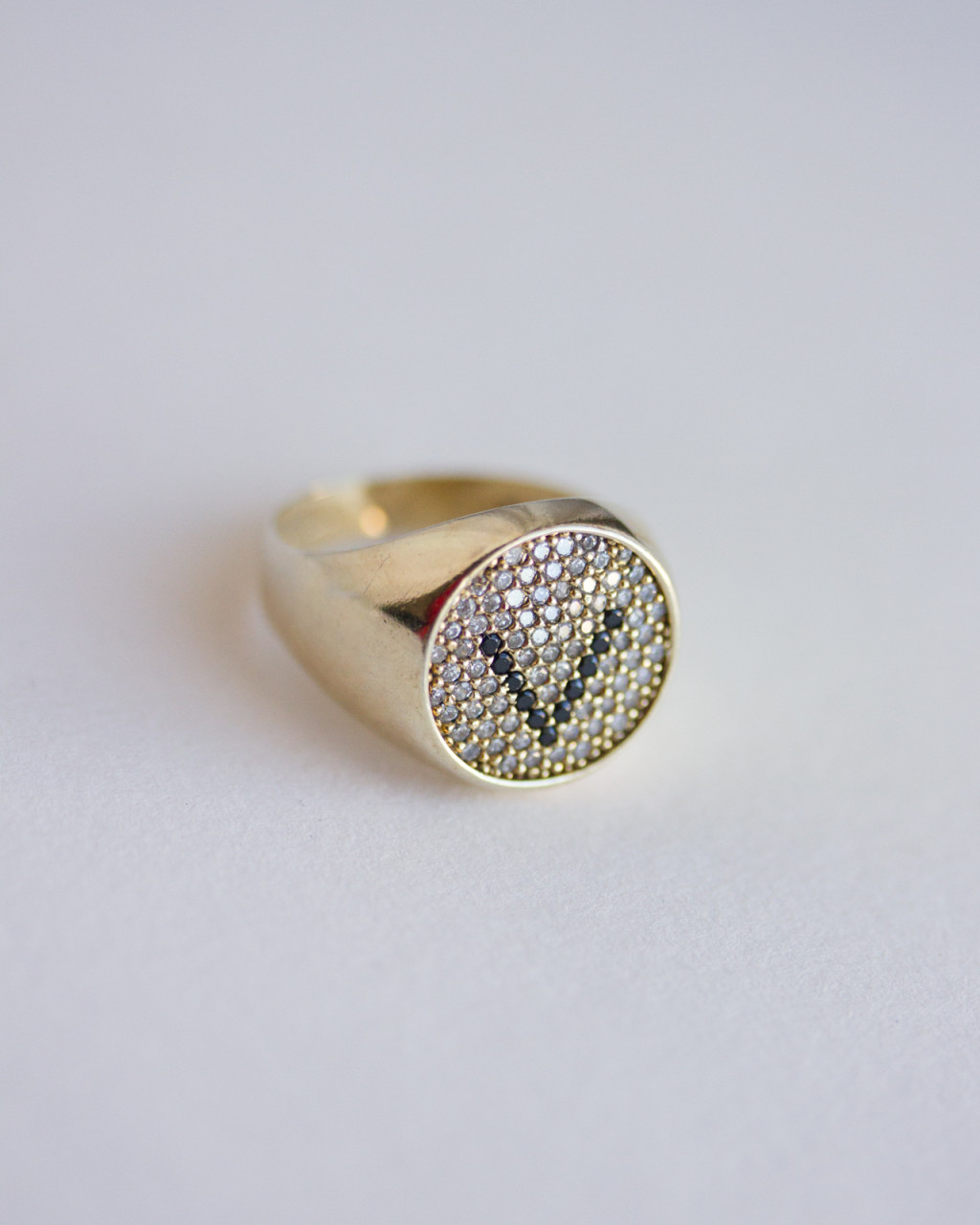 Initial Signet Ring