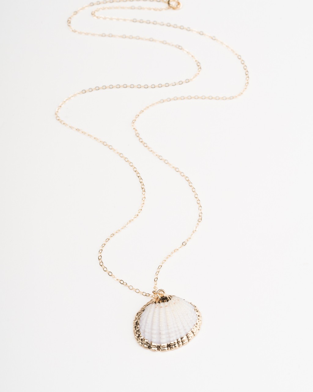 White Seashell Necklace
