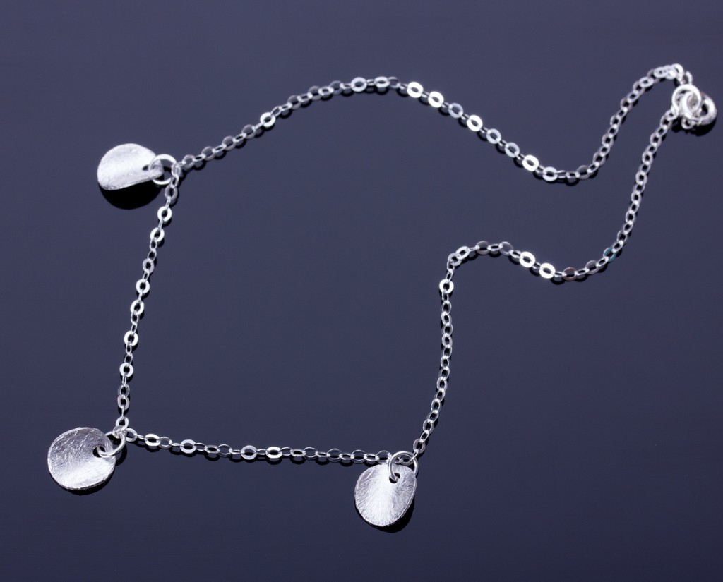 silver anklets for small ankles