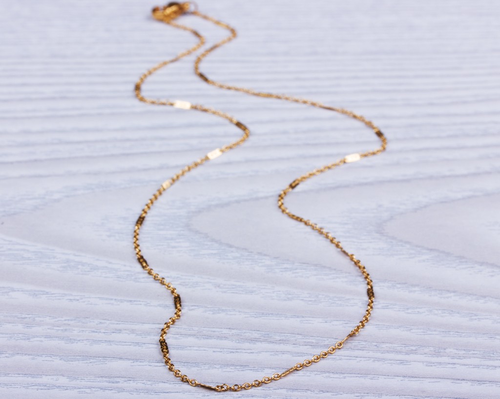 Gold Necklace / Layered Chain Necklace | 0213NM