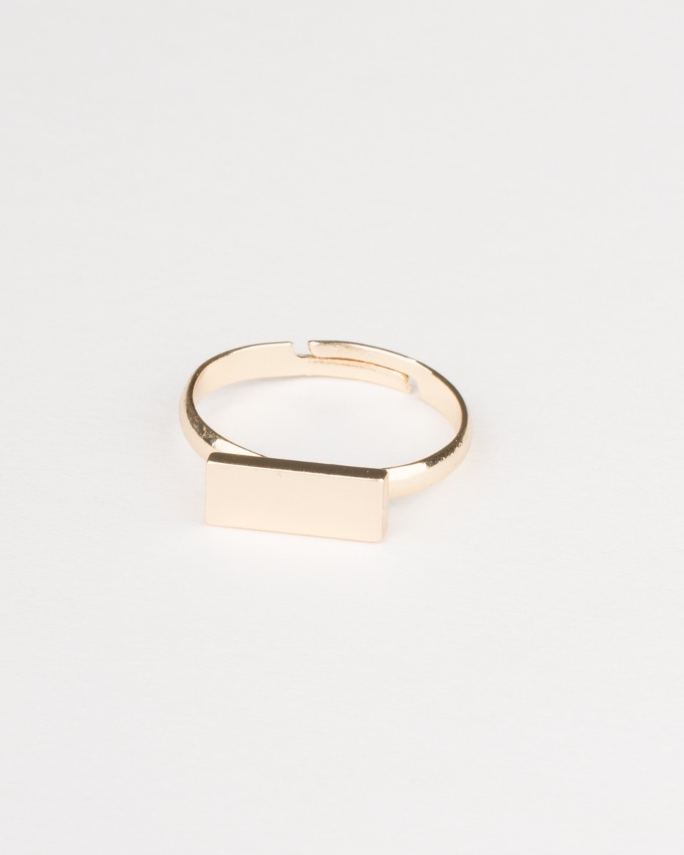 Rectangle Ring - Geometric Ring