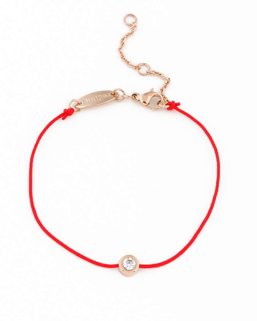 Red Bracelet • Rose Gold Bracelet